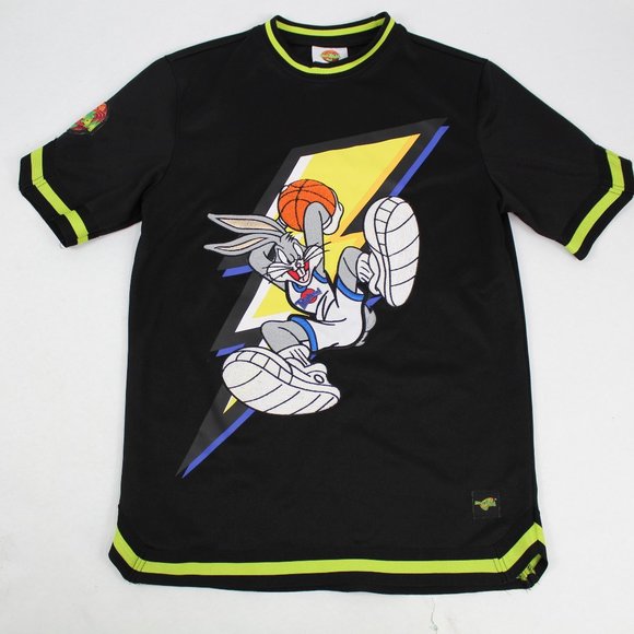 Space Jam | Shirts | Rare Space Jam Bugs Bunny Embroidered Shirt Jersey ...